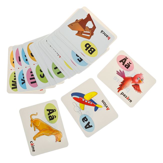 Cartonase Educative Alfabetul cu Imagini - eMAG.ro