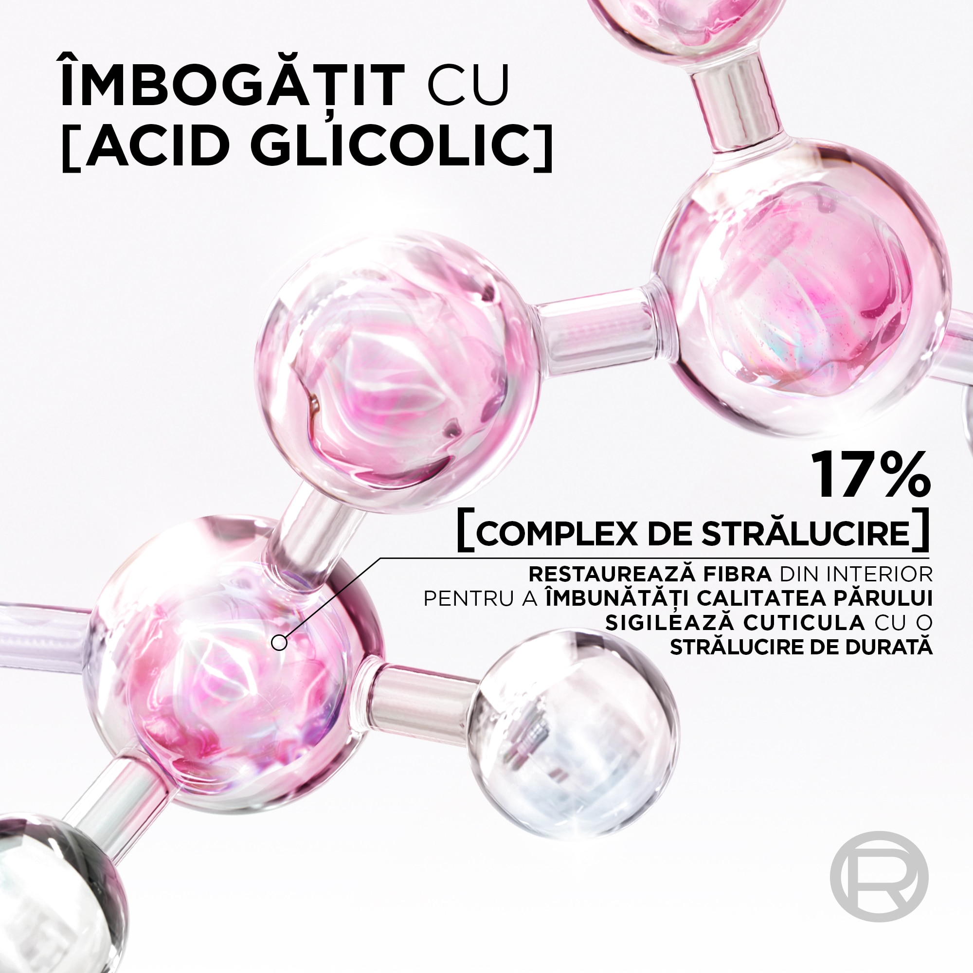 Crema-tratament L'Oreal Paris Elseve Glycolic Gloss pentru stralucirea ...