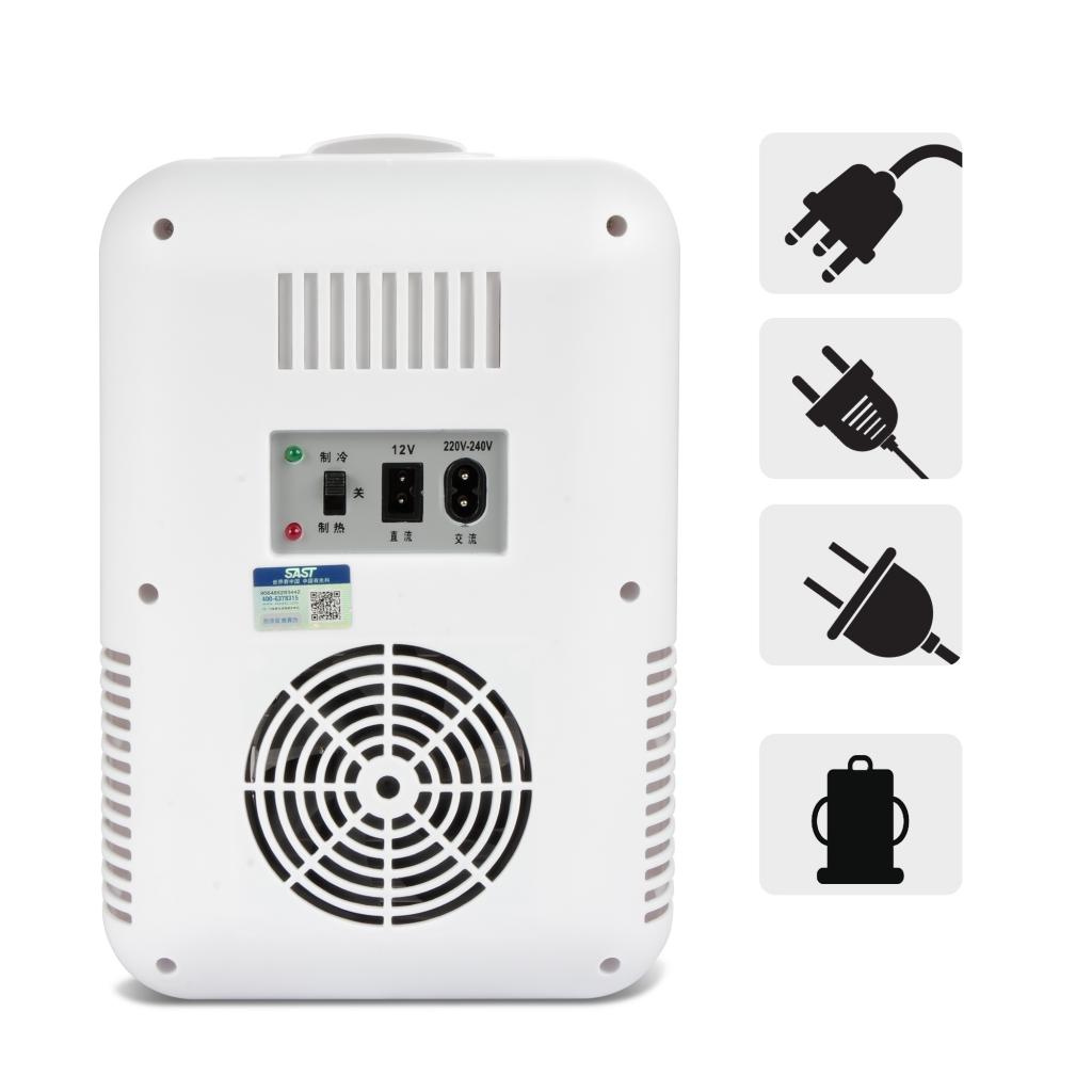 Mini Frigider portabil incalzire/racire XO 12V / 220V CZ002, auriu ...