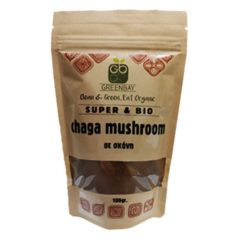 Pudra de Ciuperca Chaga, Green Bay, Macinat, Maro, 100g - eMAG.ro