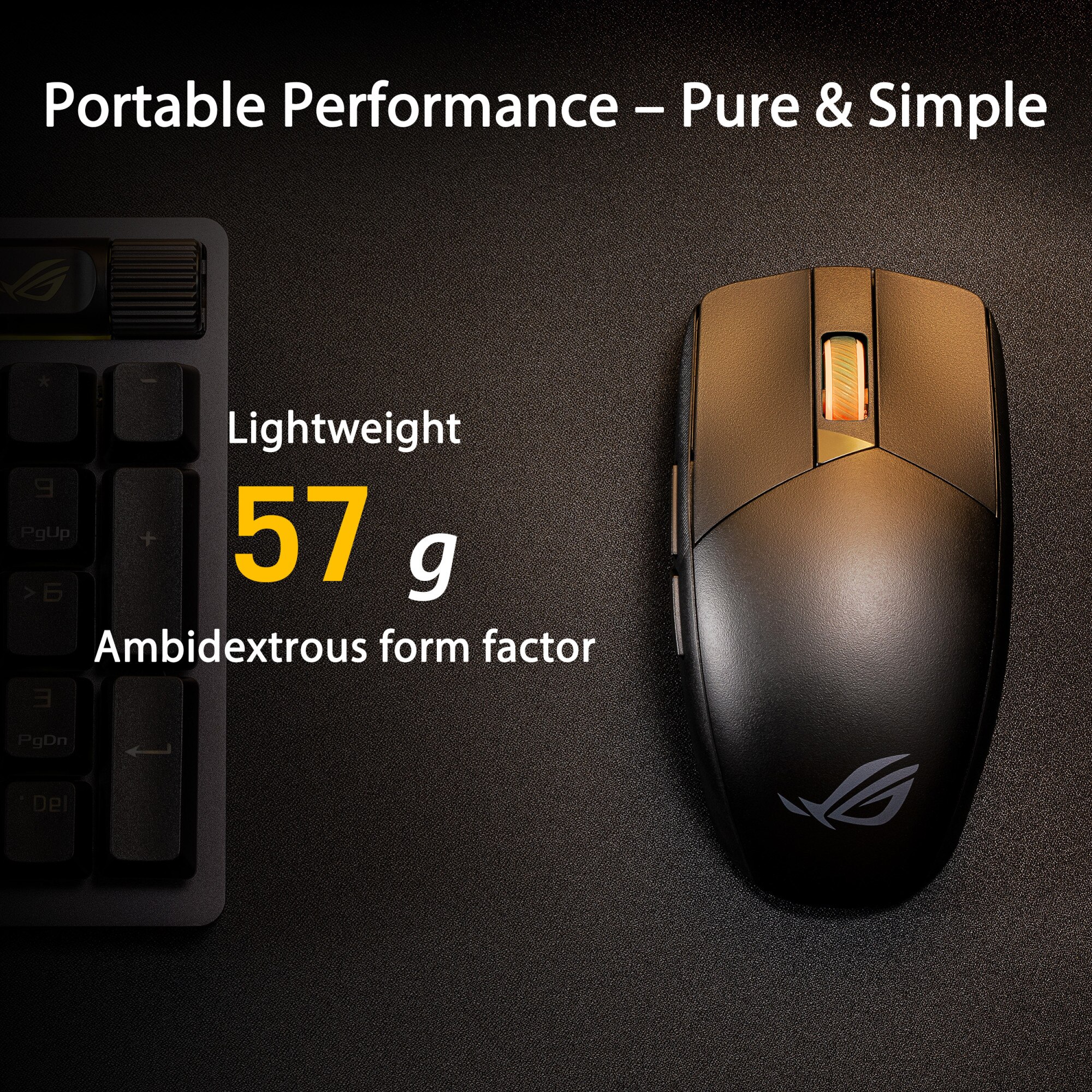 Mouse gaming wireless ASUS ROG STRIX IMPACT III WIRELESS, ambidextru ...
