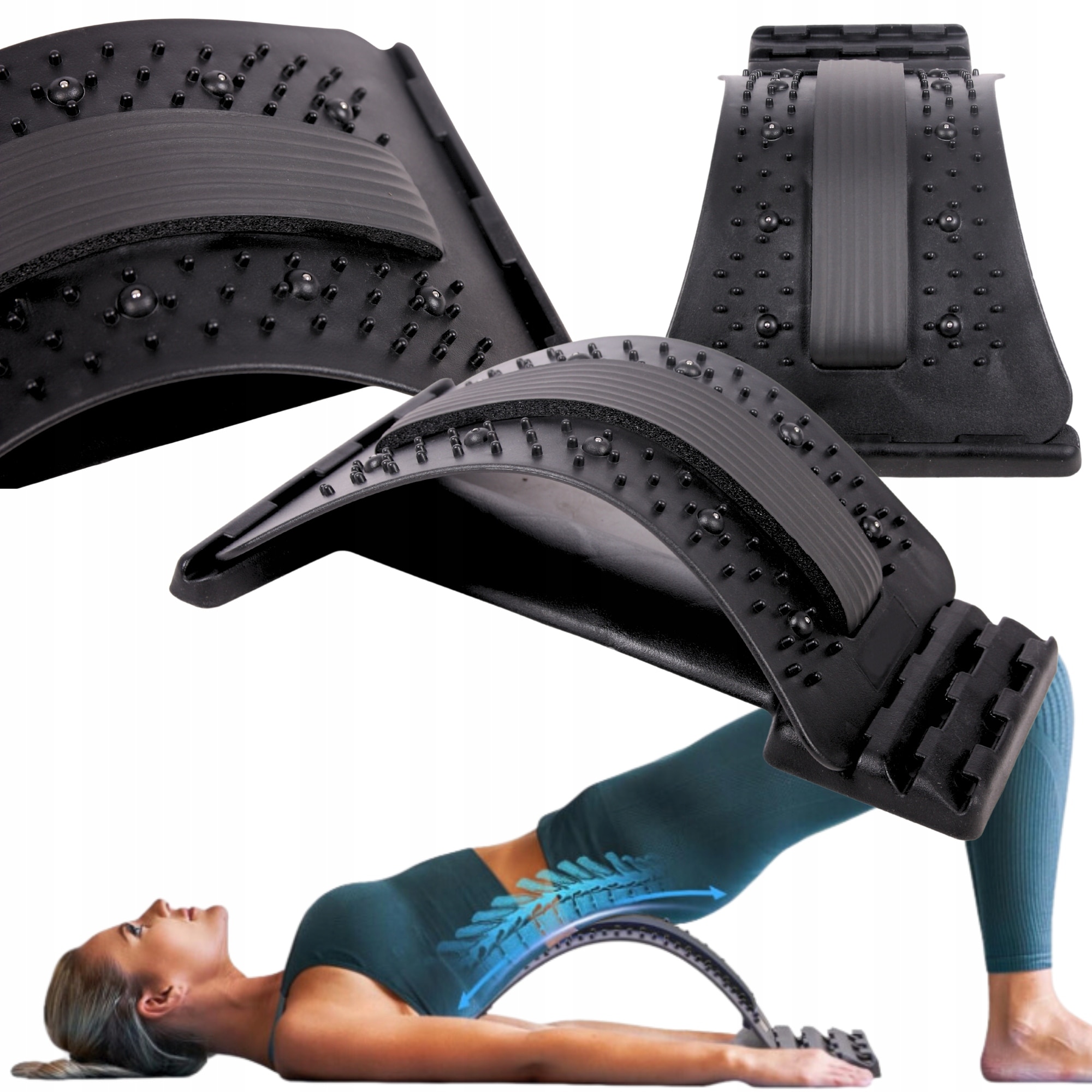 Dispozitiv Stretching Relaxare Spate, Abs Si Spuma Pp, Panouri Laterale ...