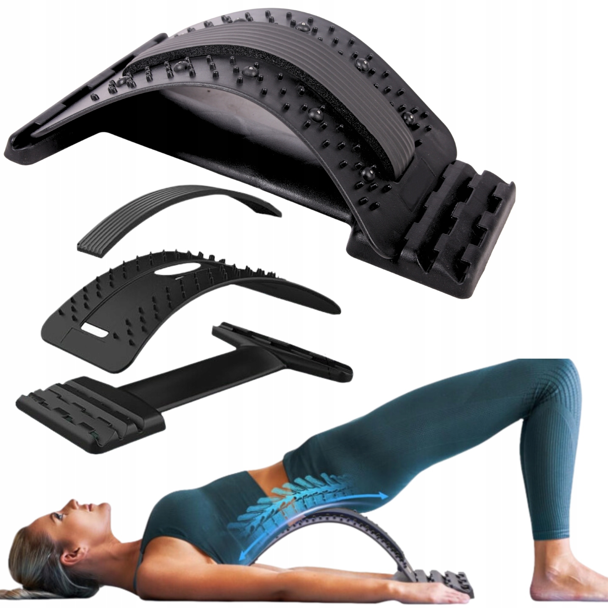 Dispozitiv Stretching Relaxare Spate, Abs Si Spuma Pp, Panouri Laterale ...