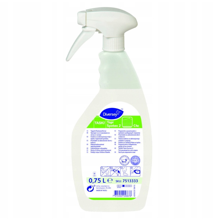 Solutie curatare pete mocheta/textil Taski Spotex 2, Diversey, 750 ml ...