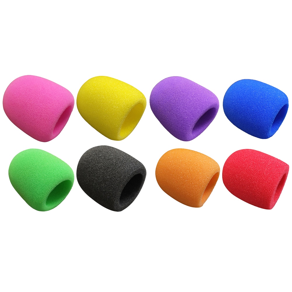 Set 8 burete pentru microfon standard, Yefound®, Multicolor - eMAG.ro