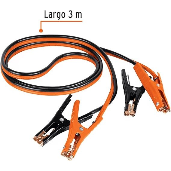 Cabluri curent auto TRUPER CAP-3008T, lungime 3 M - eMAG.ro