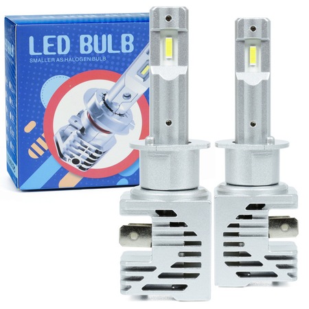 Becuri H1 LED, 12/24V, Alb - eMAG.ro