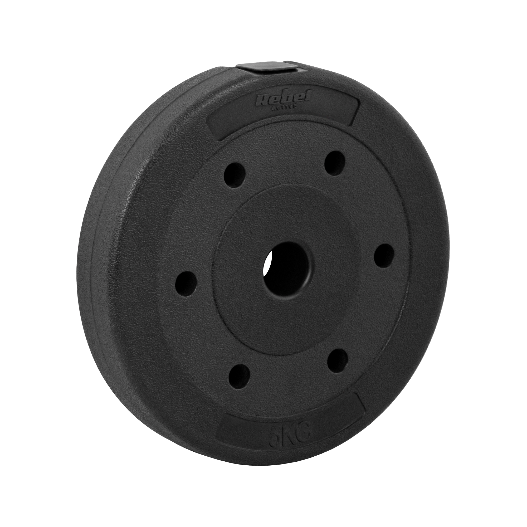 Set 4 greutati ajustabile, Rebel, 4 x 5 Kg, PVC, Negru - eMAG.ro