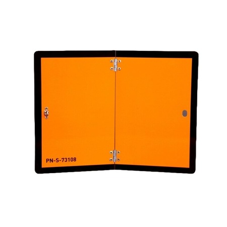 Placa ADR neutra pliabila pe verticala cu margine cauciucata, 40x30 ...