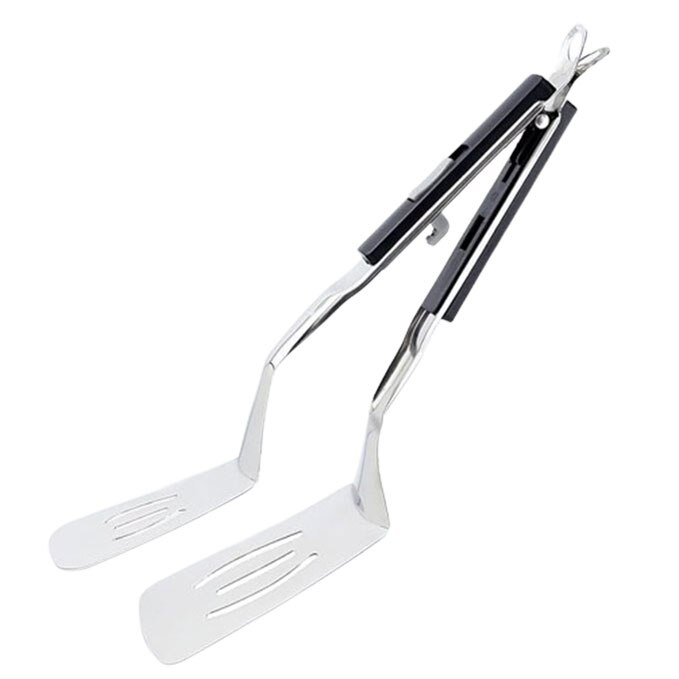 Spatula perforata pentru friptura, JENUOS®, 2 in 1, reutilizare, Inox ...