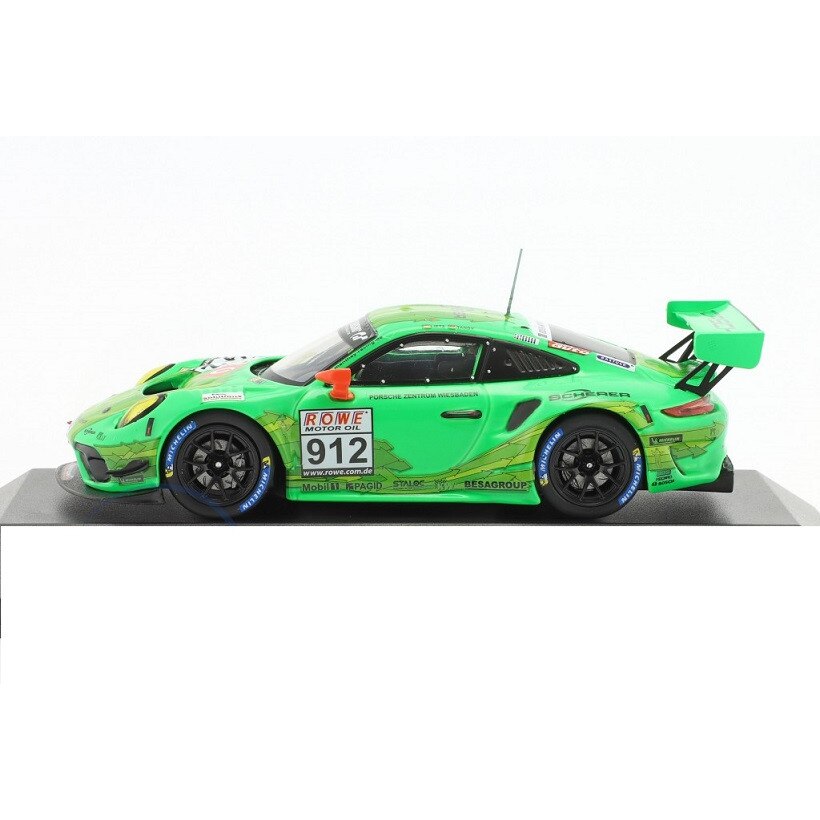 Macheta Porsche 911 Gt3 R #912 2019 VLN Nurburgring cu vitrina ...