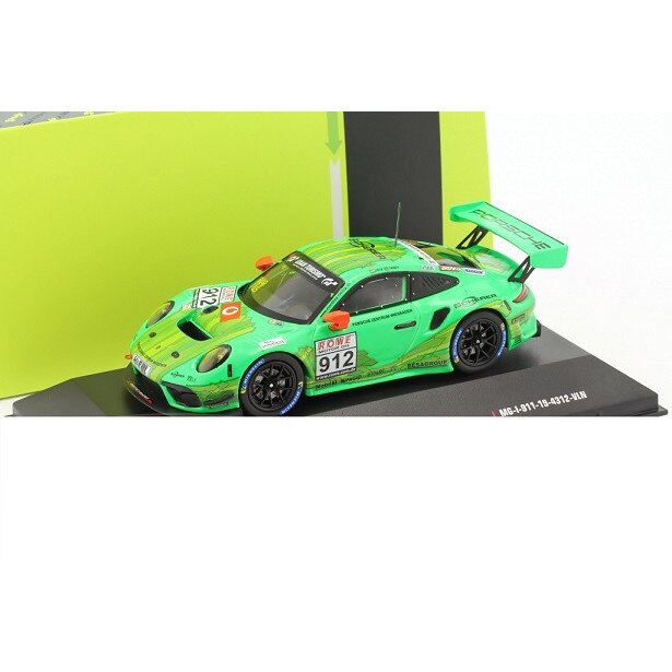 Macheta Porsche 911 Gt3 R #912 2019 VLN Nurburgring cu vitrina ...