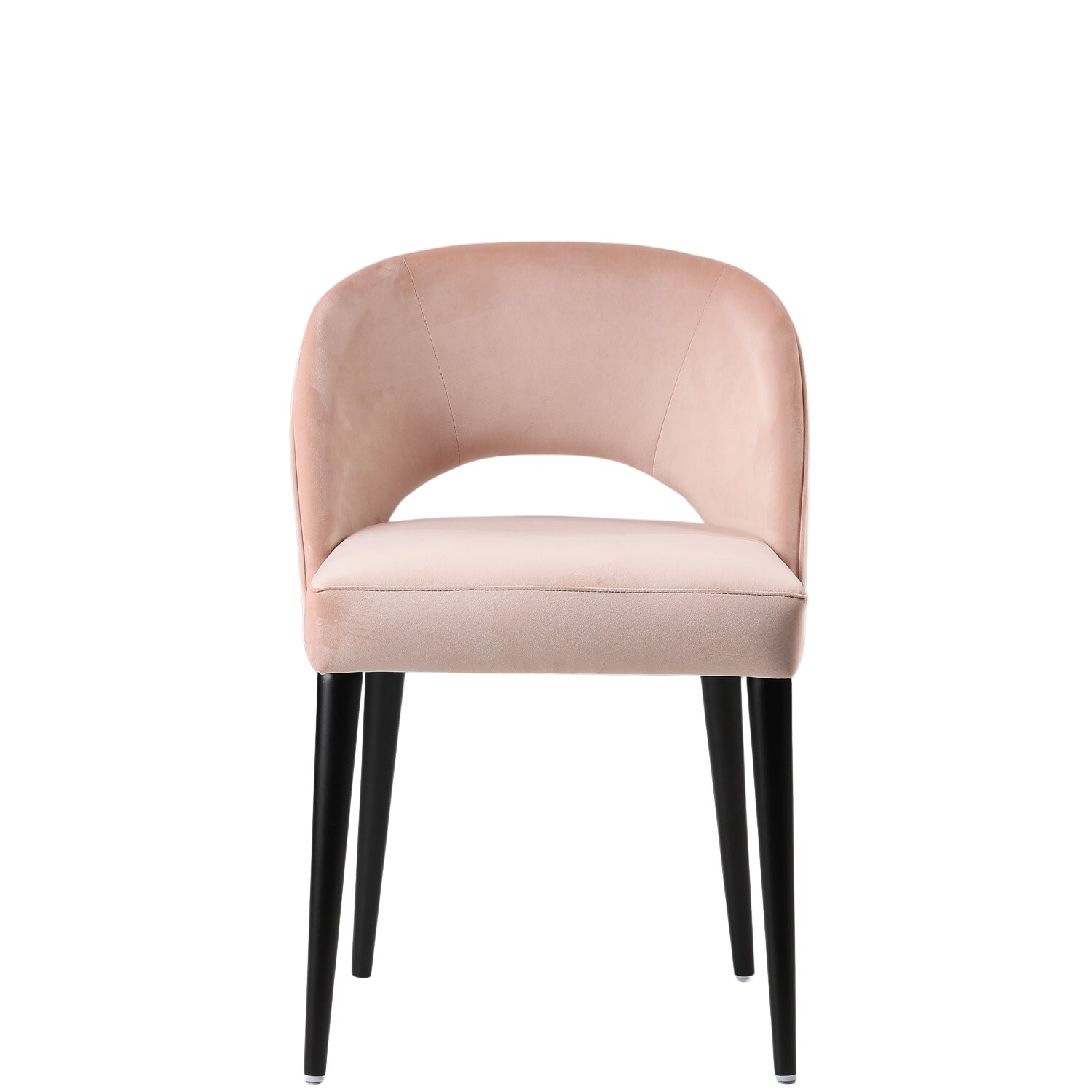 Scaun Mambo, structura lemn masiv, DUVALfurniture, tapiterie Roz ...