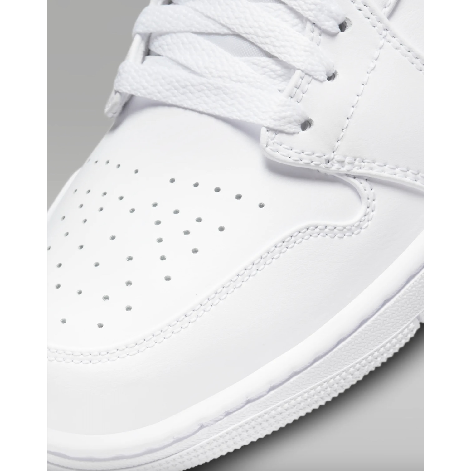 Pantofi sport pentru barbati AIR JORDAN Mid 1, Marimea 43, alb, piele ...