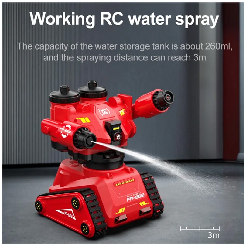 Robot de jucarie CaDa Smart Fire Fighting Robot, E812-003 - eMAG.ro