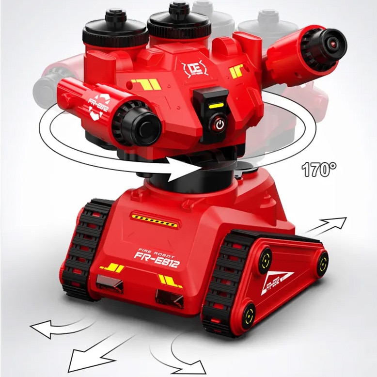 Robot de jucarie CaDa Smart Fire Fighting Robot, E812-003 - eMAG.ro