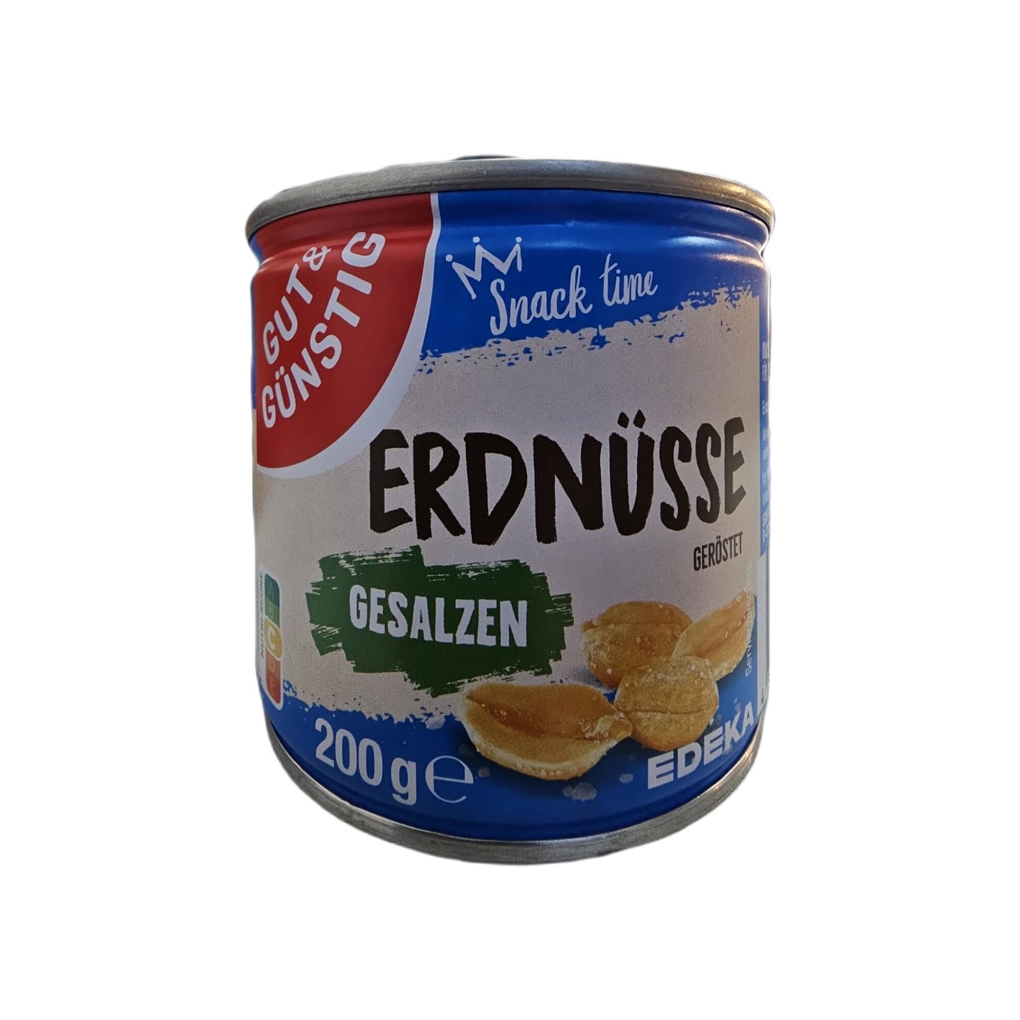 Alune prajite si sarate, doza, 200 g - eMAG.ro