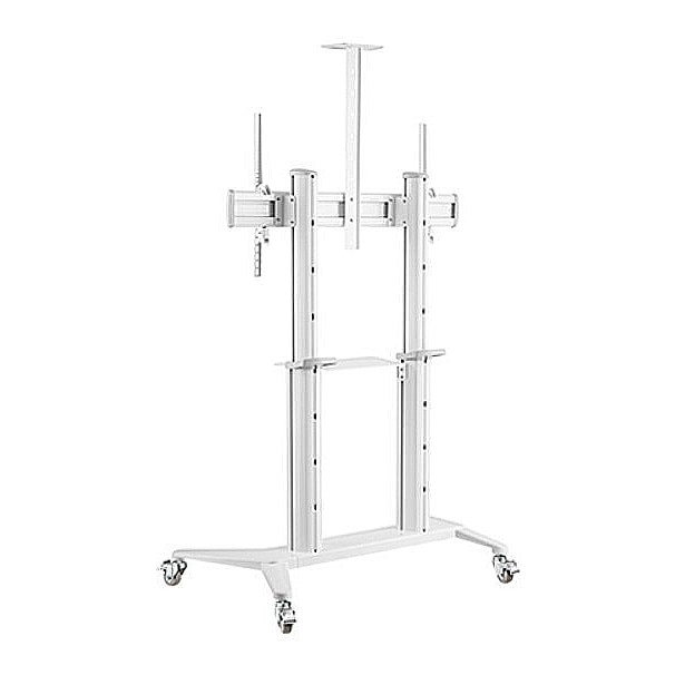 Stand TV mobil, ecrane mari, Blackmount BM-T150WHITE, inaltime ...