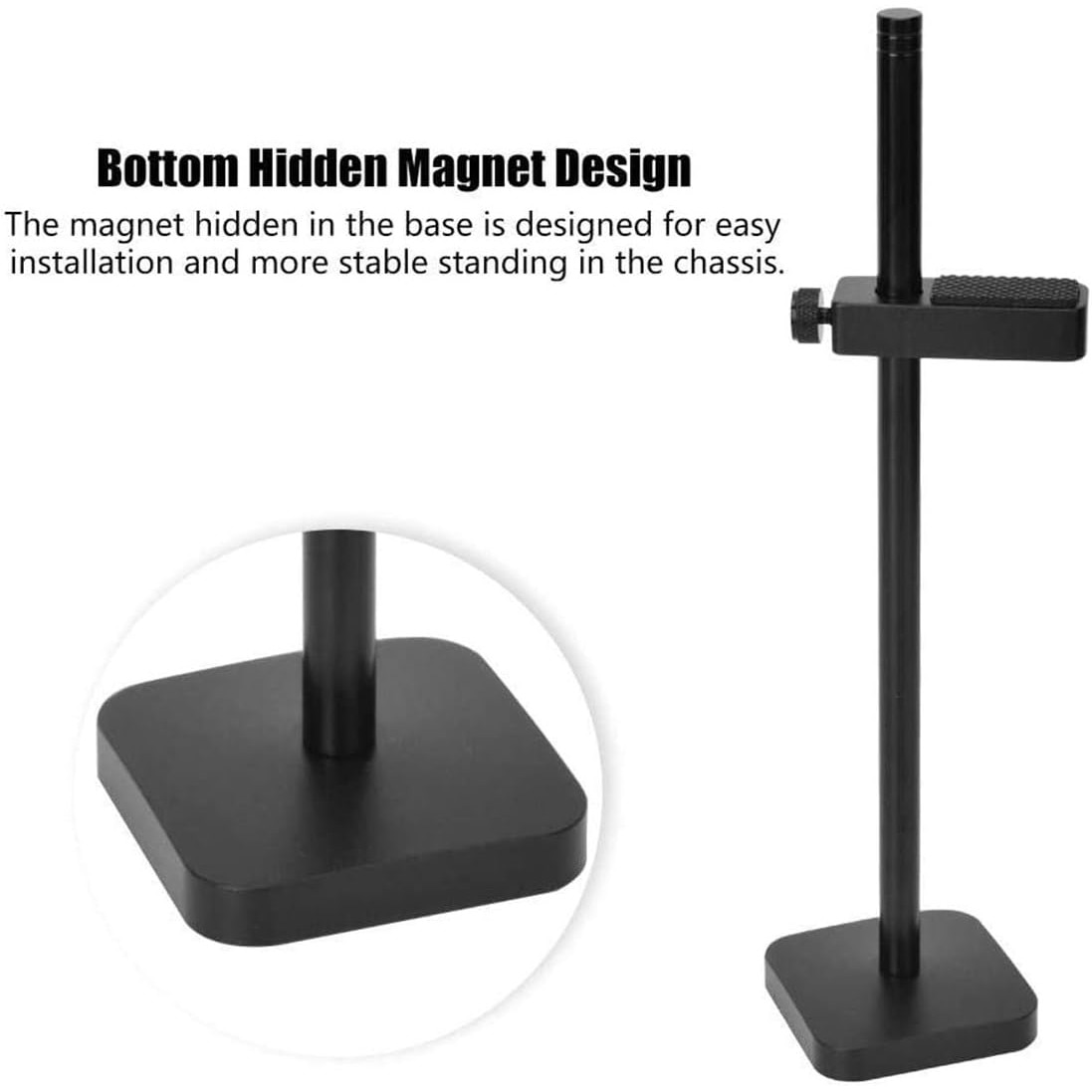 Suport pentru placa video GPU, JENUOS®, MATX, ITX, 195cm, Tija cu Baza ...