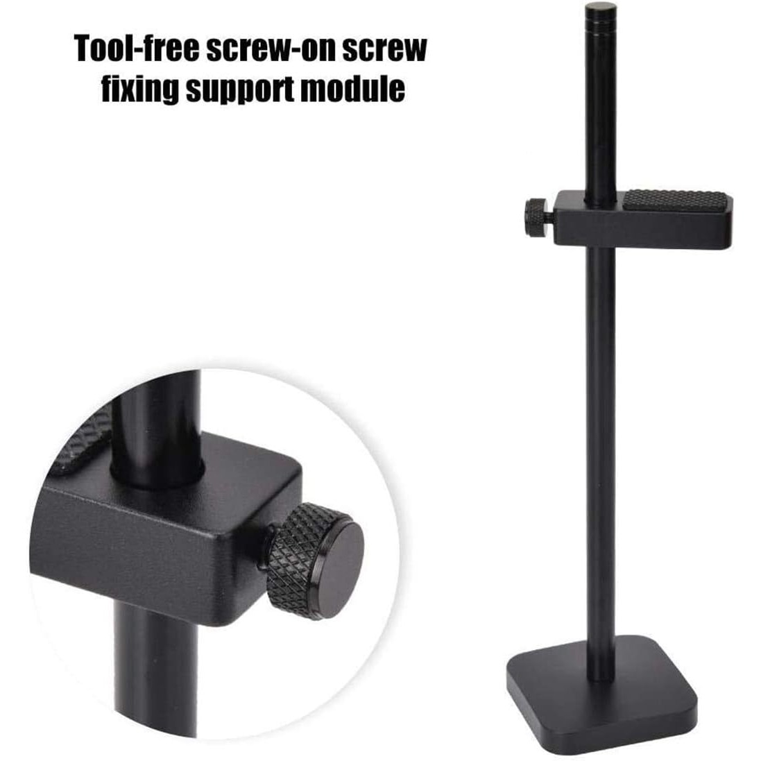 Suport pentru placa video GPU, JENUOS®, MATX, ITX, 195cm, Tija cu Baza ...