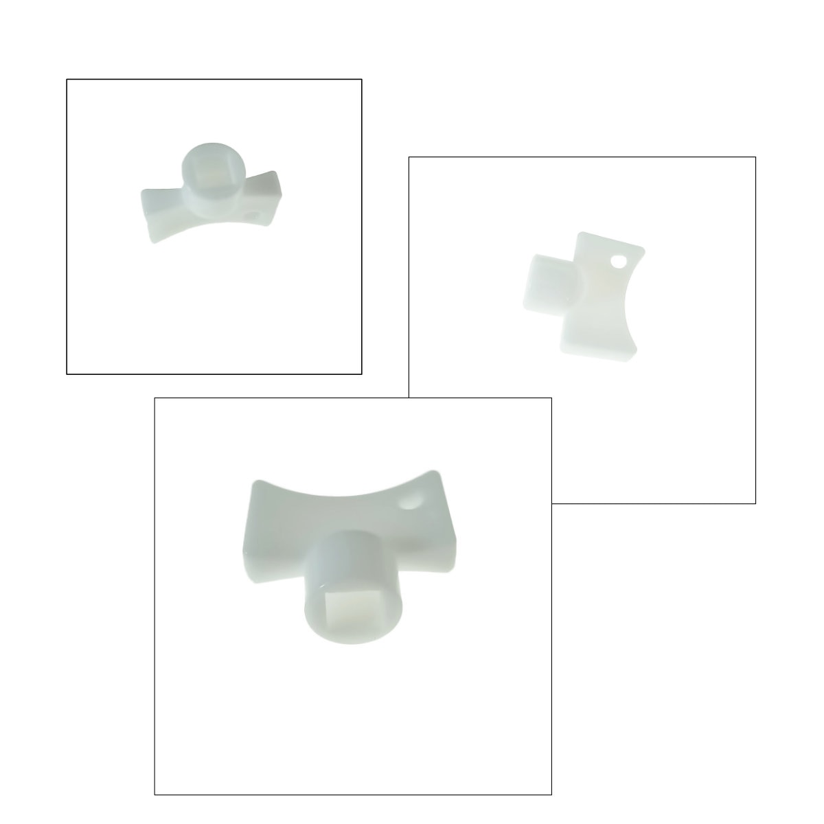 Cheie de aerisit calorifere, universala, cap tip fluture, din plastic ...
