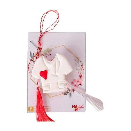 Set 3 Martisoare pentru Medic - Doctor, Tip Brosa, uniforma medic cu ...