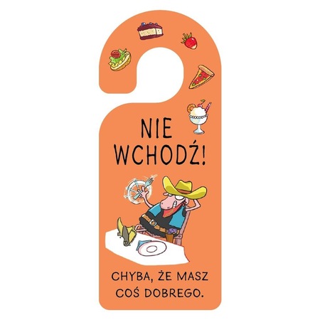 Semn pentru usa, Henry, Carton, Limba poloneza, Multicolor - eMAG.ro