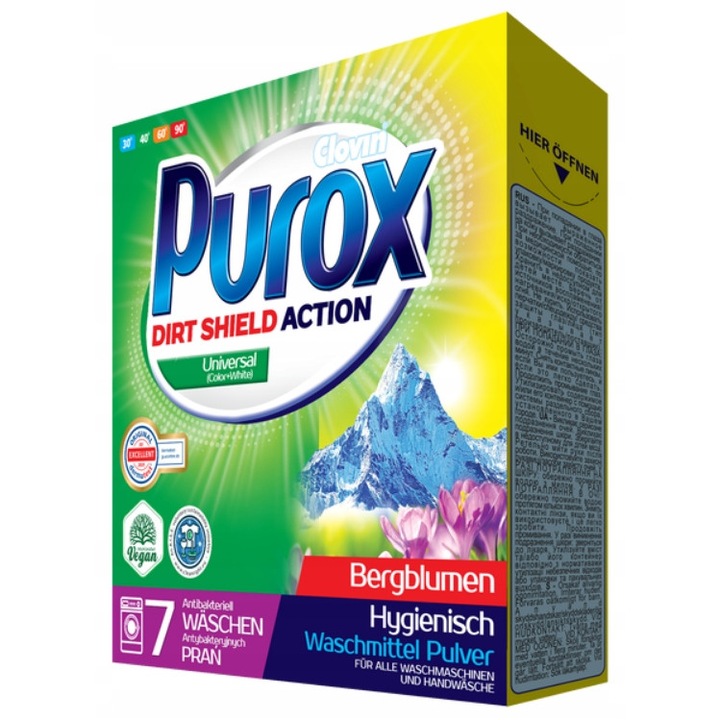 Прах за пране Purox Universal 7 пранета Emag Bg