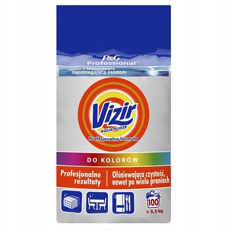 Detergent pudra pentru rufe colorate, Vizir, 5.5 kg - eMAG.ro