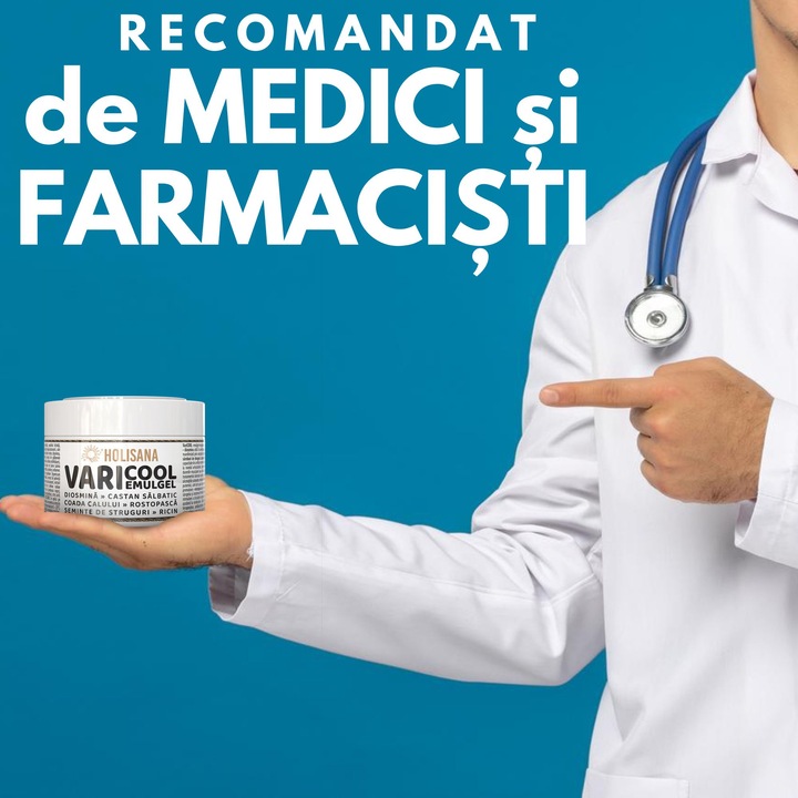 Gel Emulsifiant, VARICOOL Emulgel, Holisana, Diosmina, Castan salbatic ...