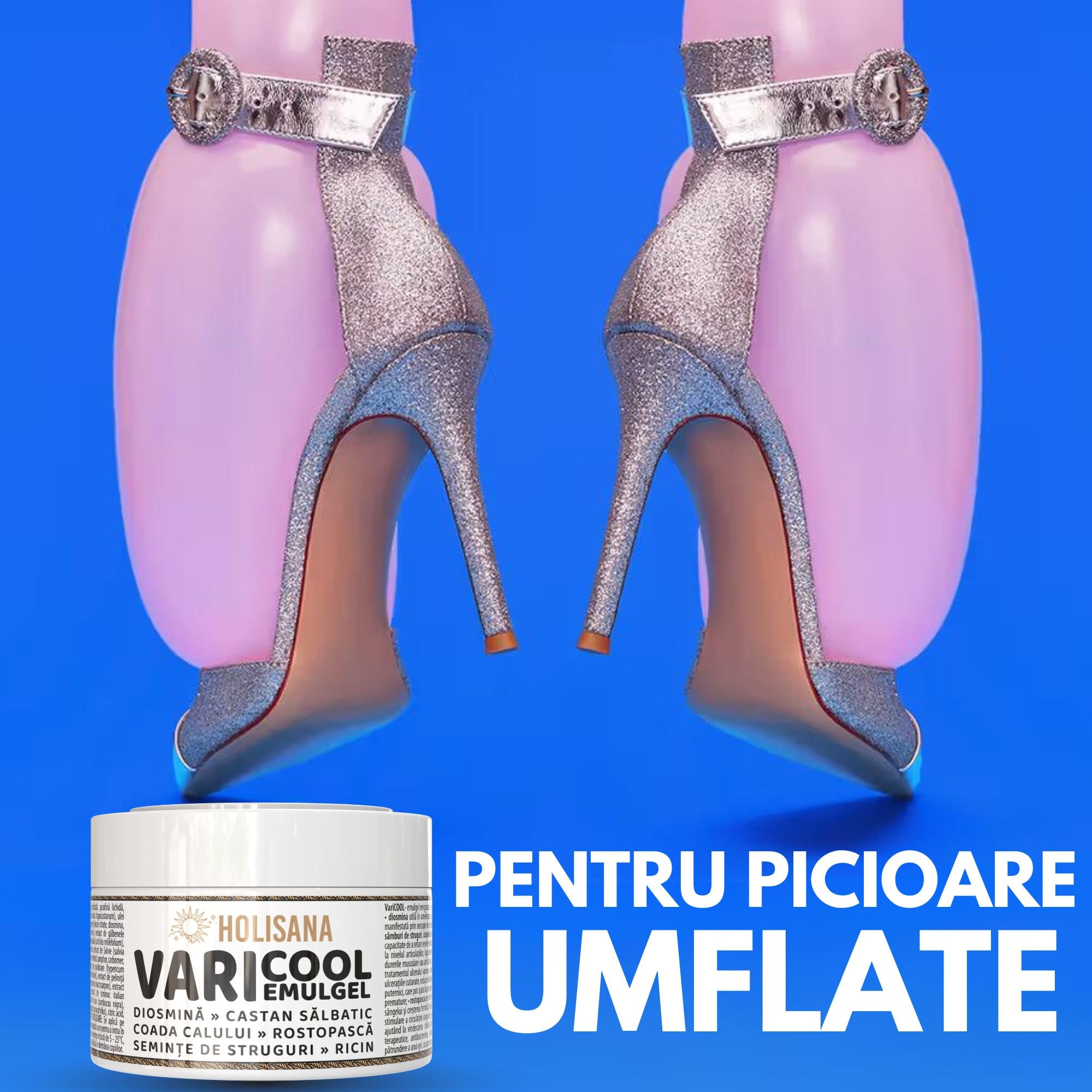 Gel Emulsifiant, VARICOOL Emulgel, Holisana, Diosmina, Castan salbatic ...