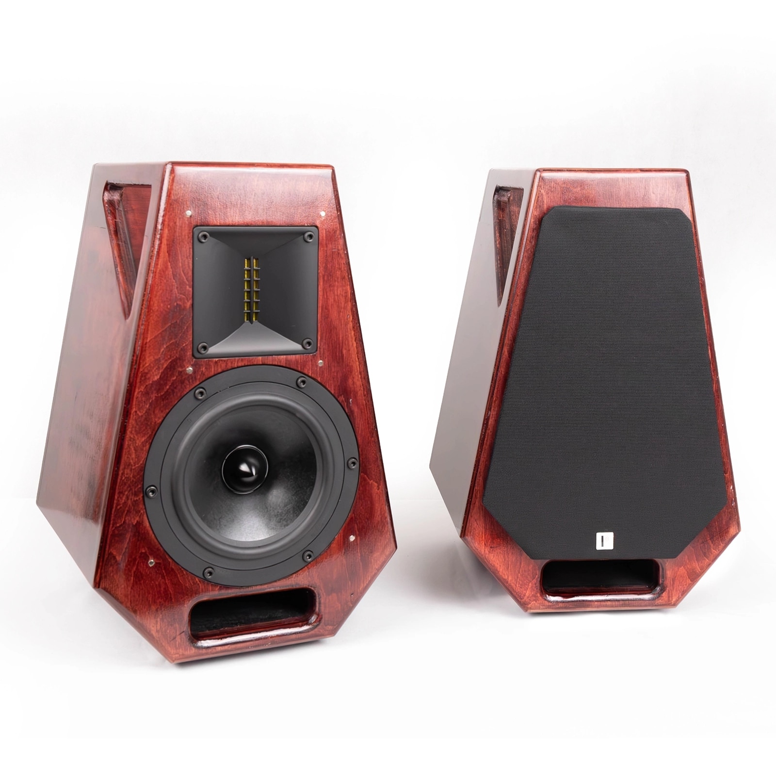 Set 2 Boxe Active Prute Audio Columni, Bluetooth, 2x45W, Palisandru ...
