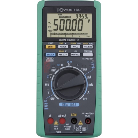Multimetru digital, Kyoritsu, 100kHz, USB, 192x90x49 mm, Verde - eMAG.ro