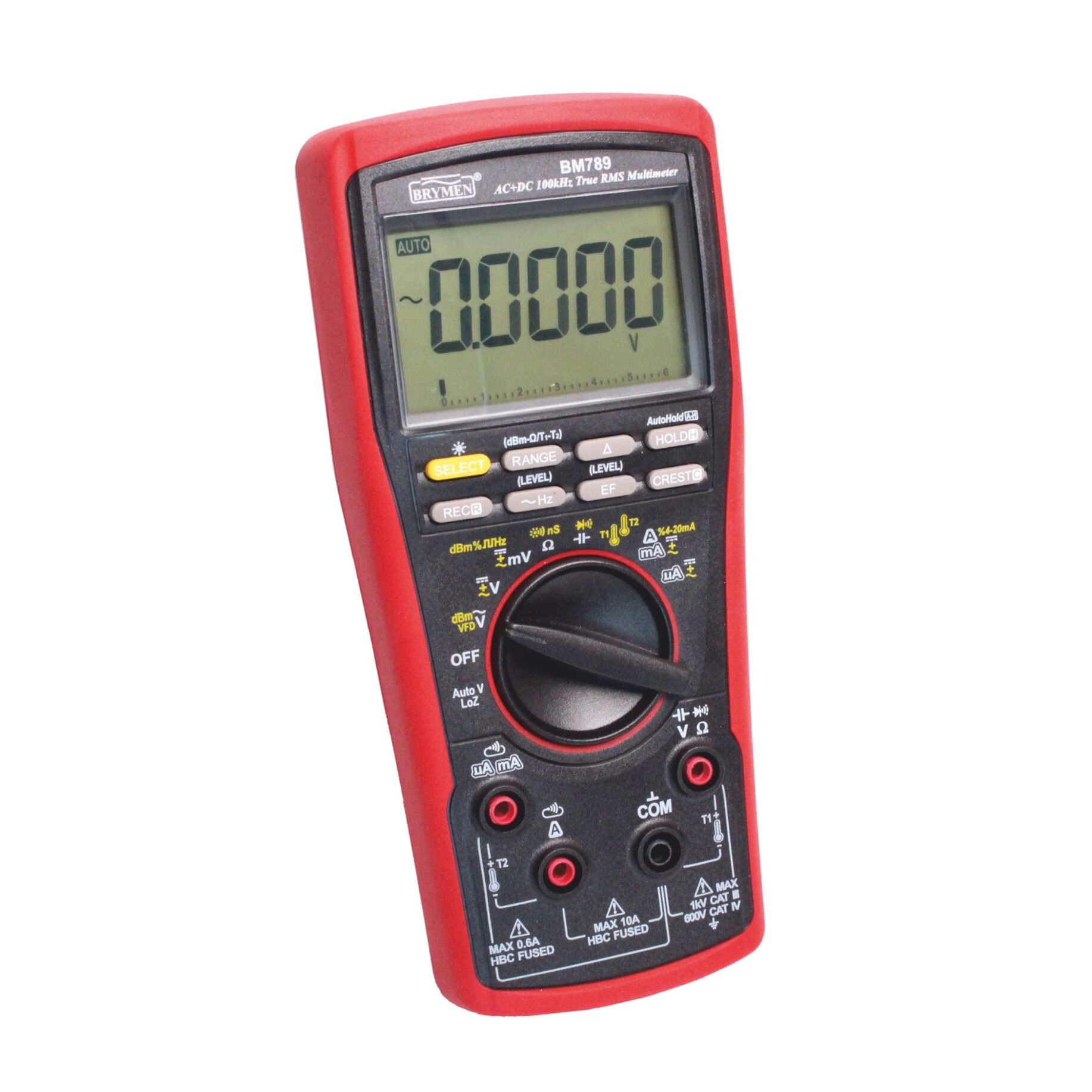 Multimetru AC/DC, Brymen, 100kHz, TrueRMS, Afisaj LCD - eMAG.ro