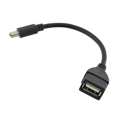 Cablu OTG, USB A mama la mini USB tata, 10cm, 196699 - eMAG.ro