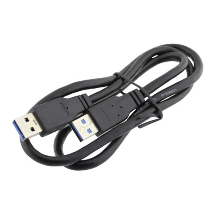 Cablu USB 3.0, A tata la USB A tata, 0.8m, 654523 - eMAG.ro