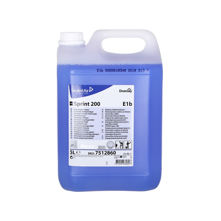 Detergent multifunctional pe baza de alcool, pentru suprafete lavabile ...