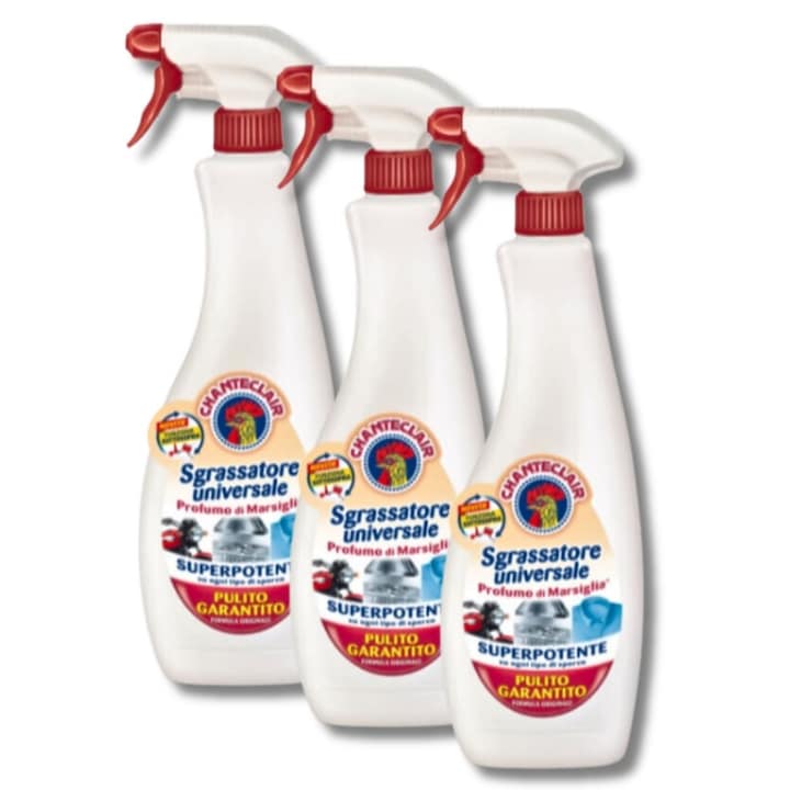 Комплект от 3 броя Универсален обезмаслител Chanteclair с парфюм ...