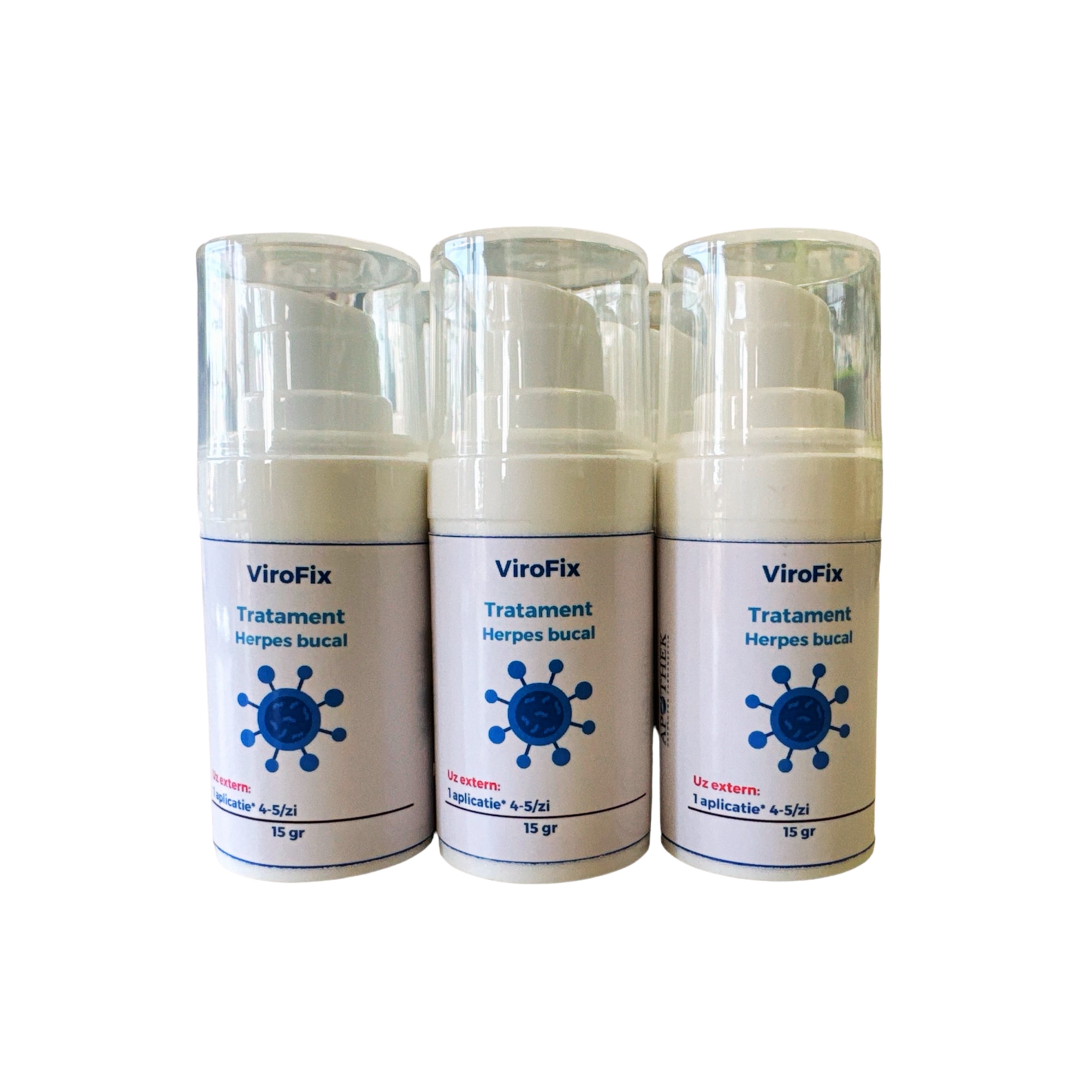 Tratament Herpes bucal - Virofix Gel 15g - eMAG.ro