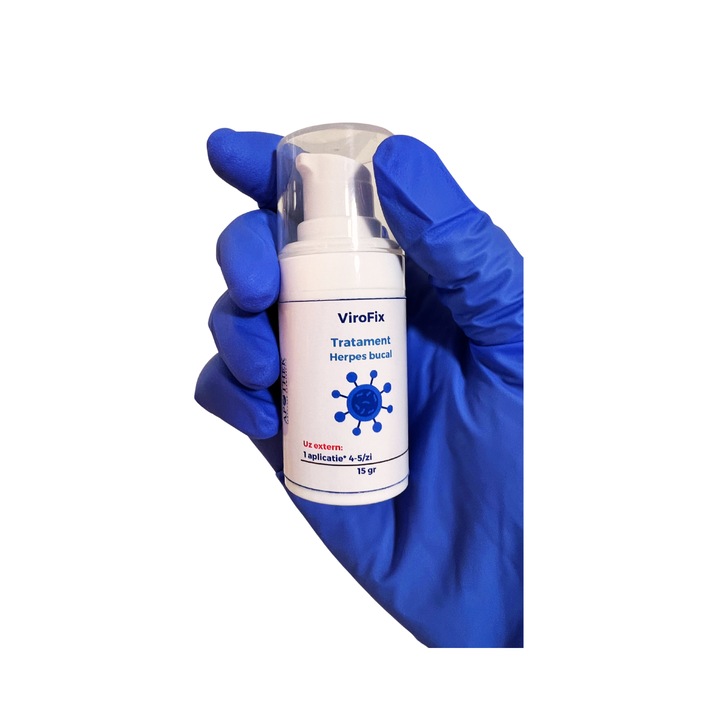 Tratament Herpes - Virofix Gel 15g - eMAG.ro