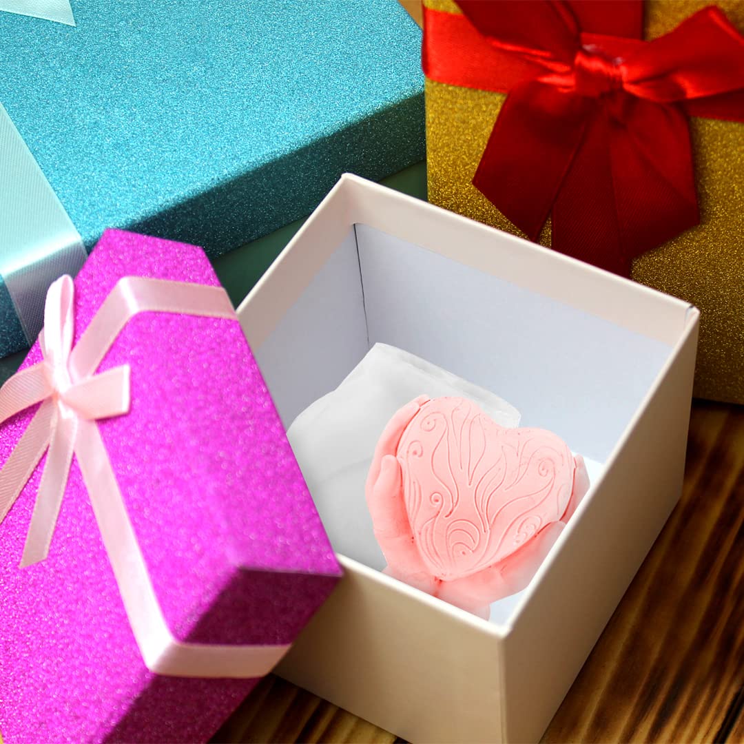 Matrita de silicon, Milmatt, Model Inima in maini, pentru lumanari ...