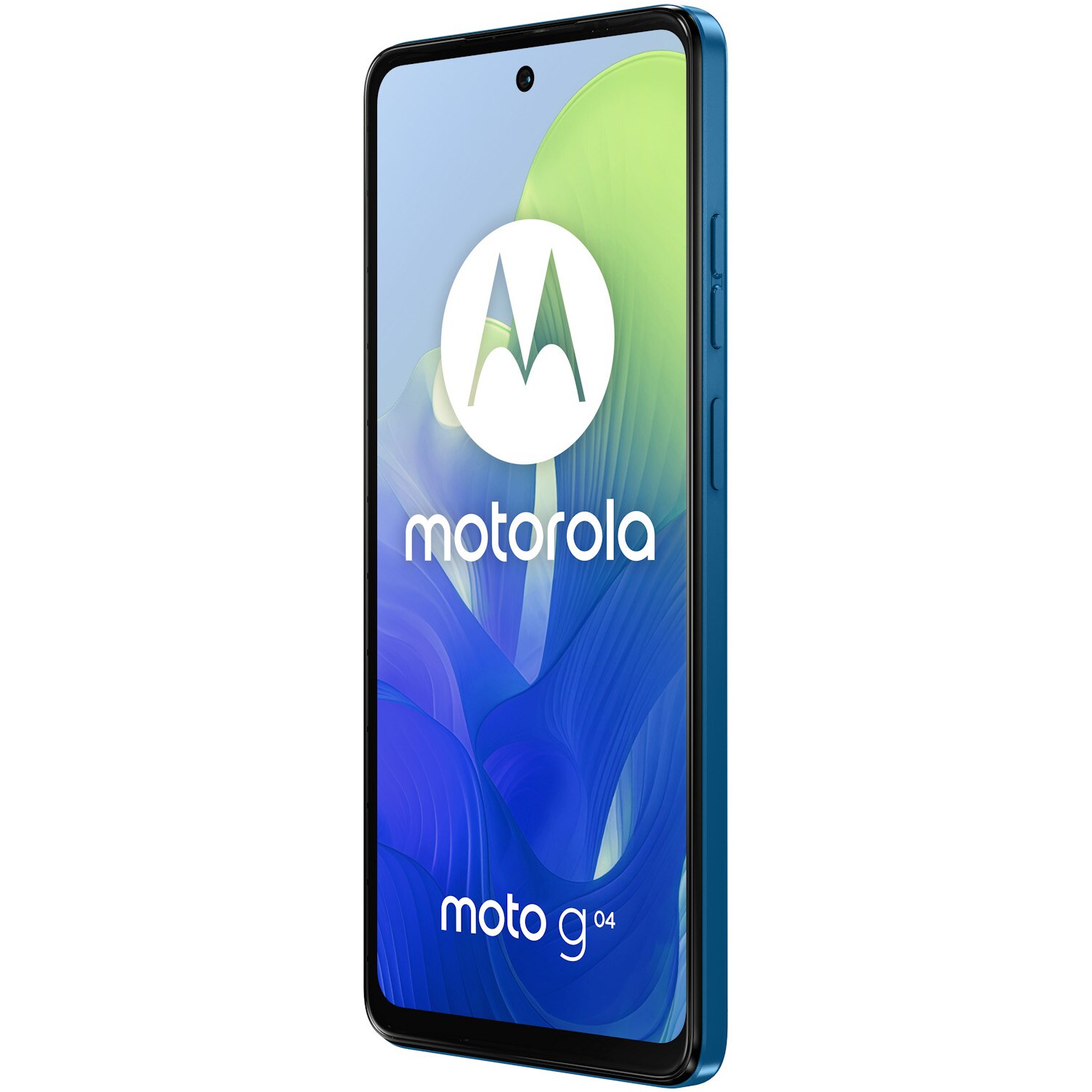 Смартфон Motorola Moto g04, 4GB RAM, 64GB, Satin Blue - eMAG.bg