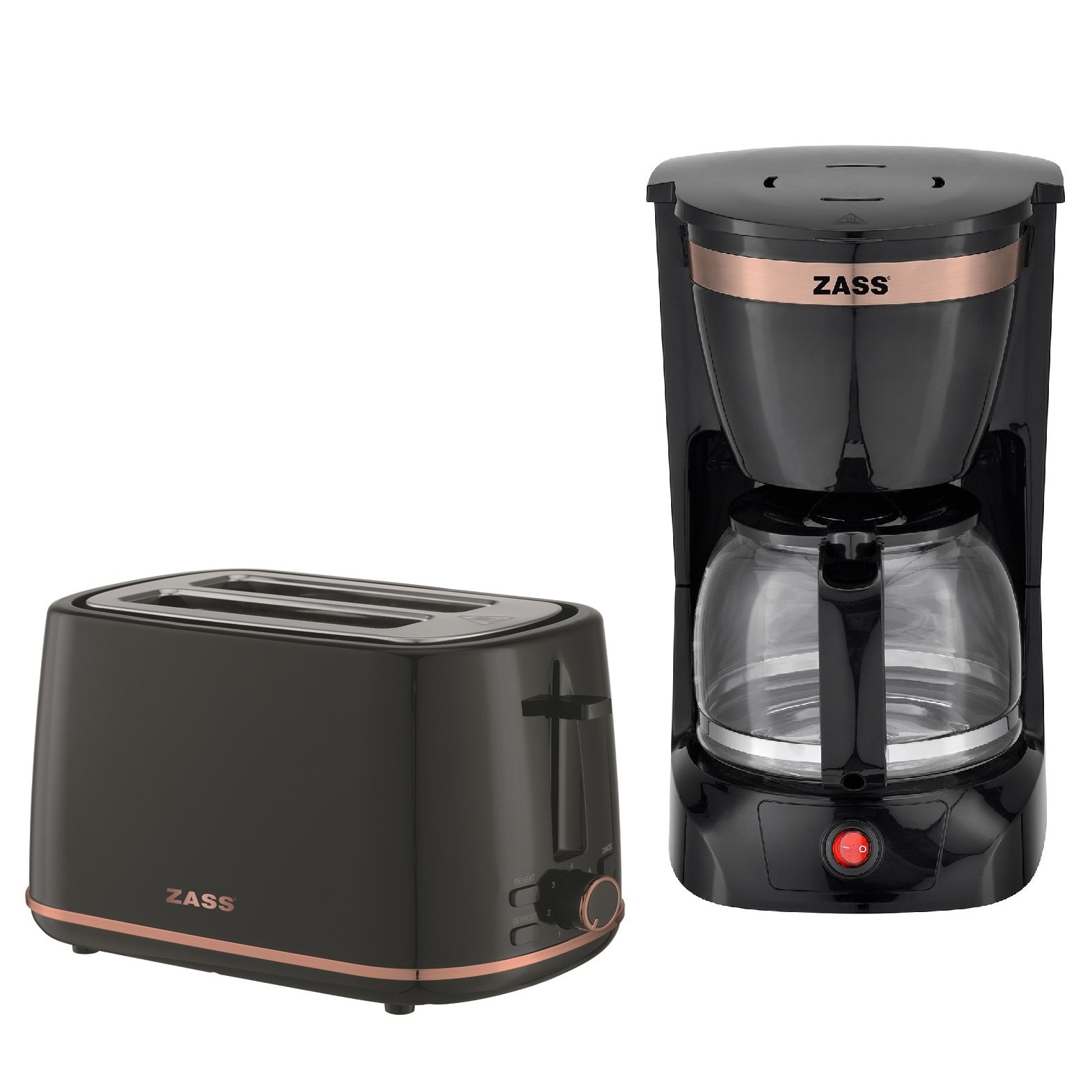 Pachet prajitor de paine ZASS ZST 20 cu Cafetiera ZASS ZCM 20 din ...