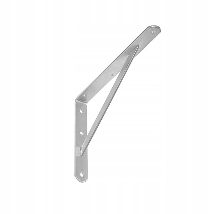 Suport pentru raft, Domax, Inox, 20x15cm, Argintiu - eMAG.ro