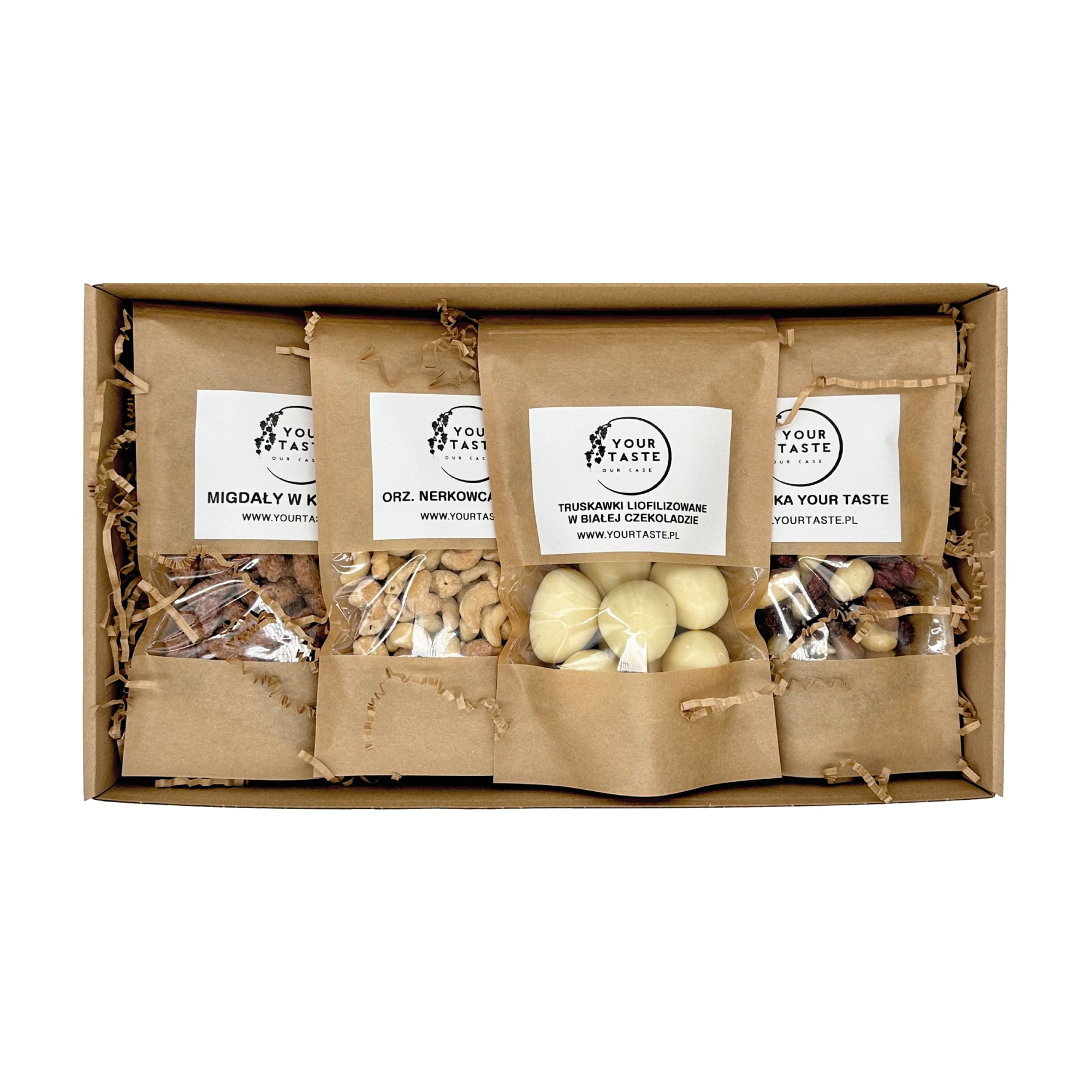 Set mix de nuci si migdale, Your Taste, 4 bucati, 500g - eMAG.ro