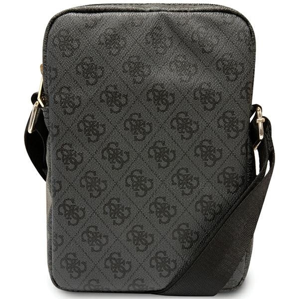 Geanta, Guess, Poliester/Nilon, GUTB8P4RPSK, cu dungi 4G, Negru/Alb ...