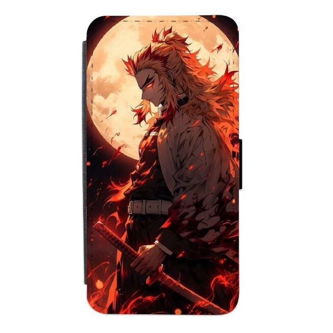 Персонализиран HQ Print калъф книга за Apple iPhone SE2, Demon Slayer ...