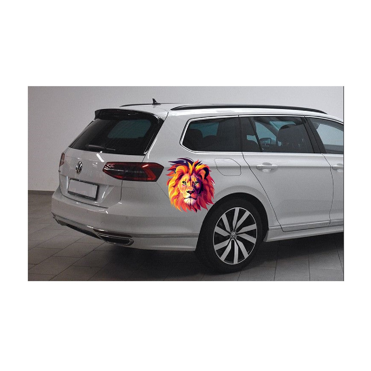 Sticker Auto, Leu, 27 cm, 12252ST - eMAG.ro