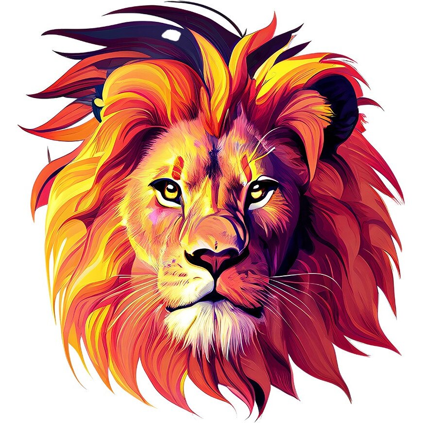 Sticker Auto, Leu, 27 cm, 12252ST - eMAG.ro