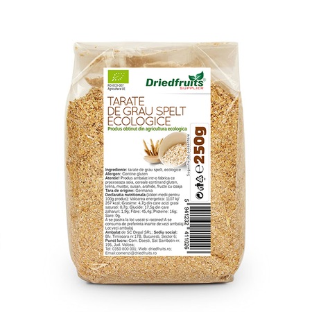 Tarate grau spelt BIO - 250 g - eMAG.ro